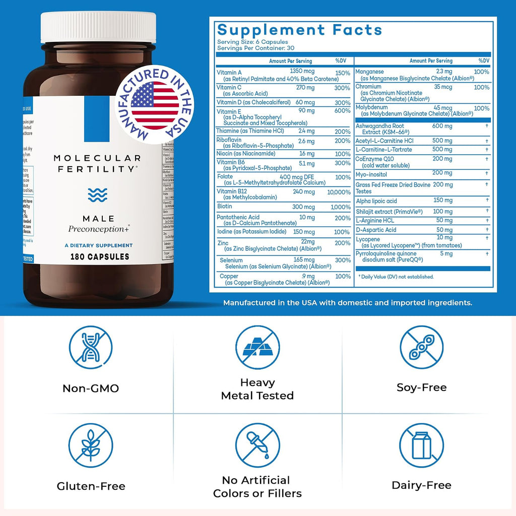 natural multivitamins for male fertility