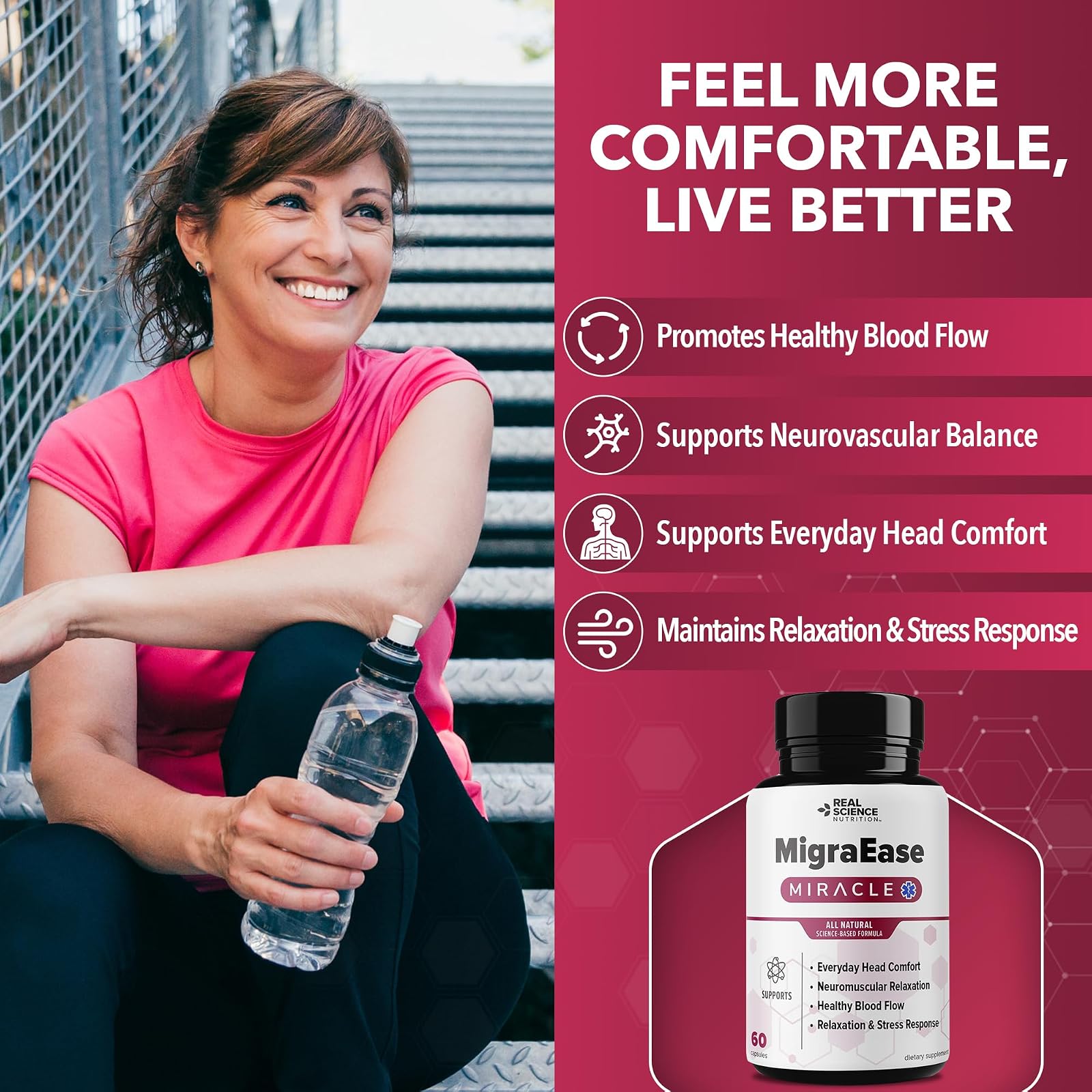 Natural multivitamins for migraine support