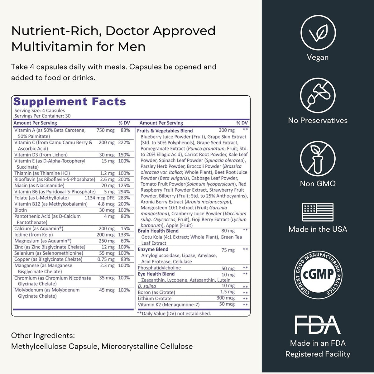 natural multivitamins for optimal health