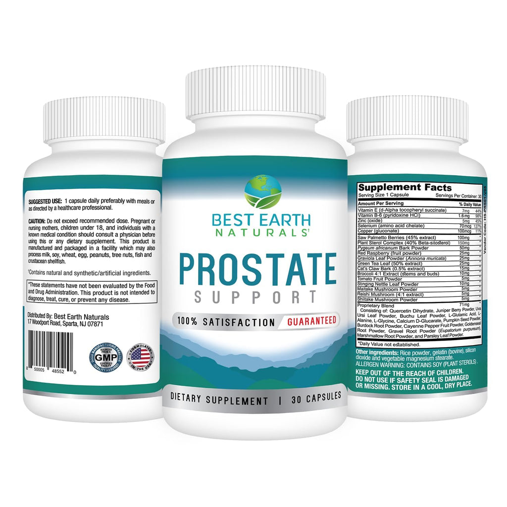 natural multivitamins for prostate health