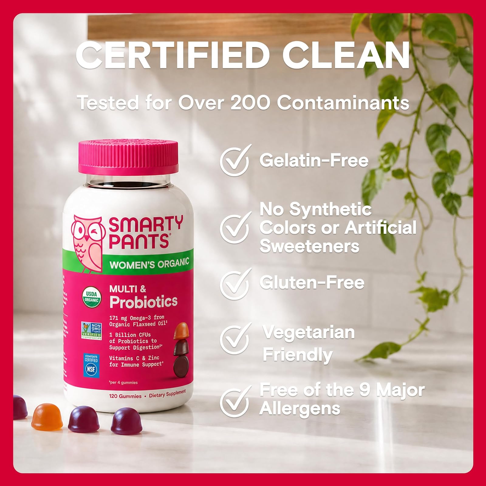 natural multivitamins for women's vitality