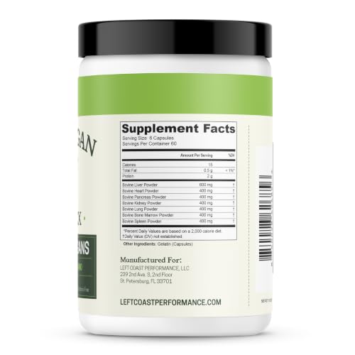 natural multivitamins from beef organs