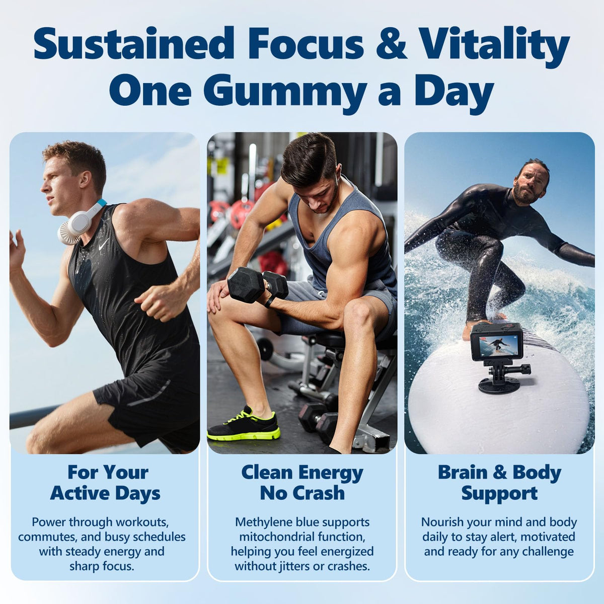 Natural multivitamins in gummy form
