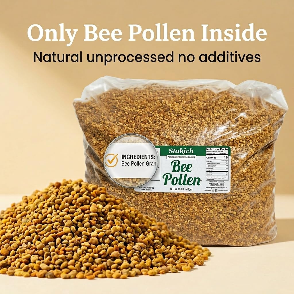 Natural multivitamins with bee pollen