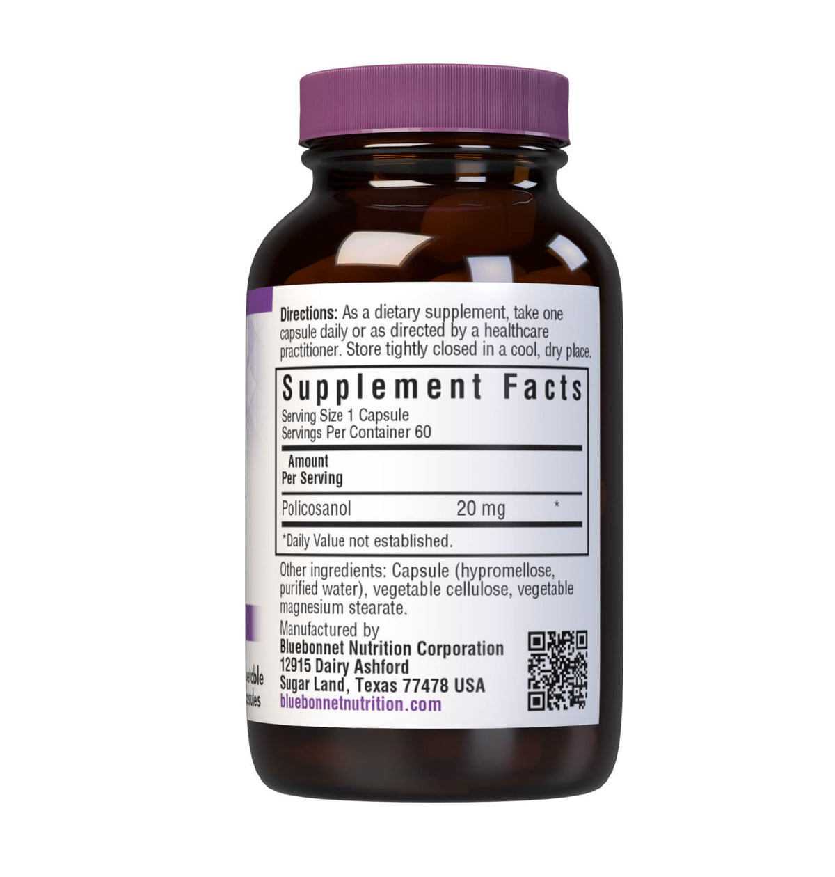 Natural multivitamins with Bluebonnet Policosanol