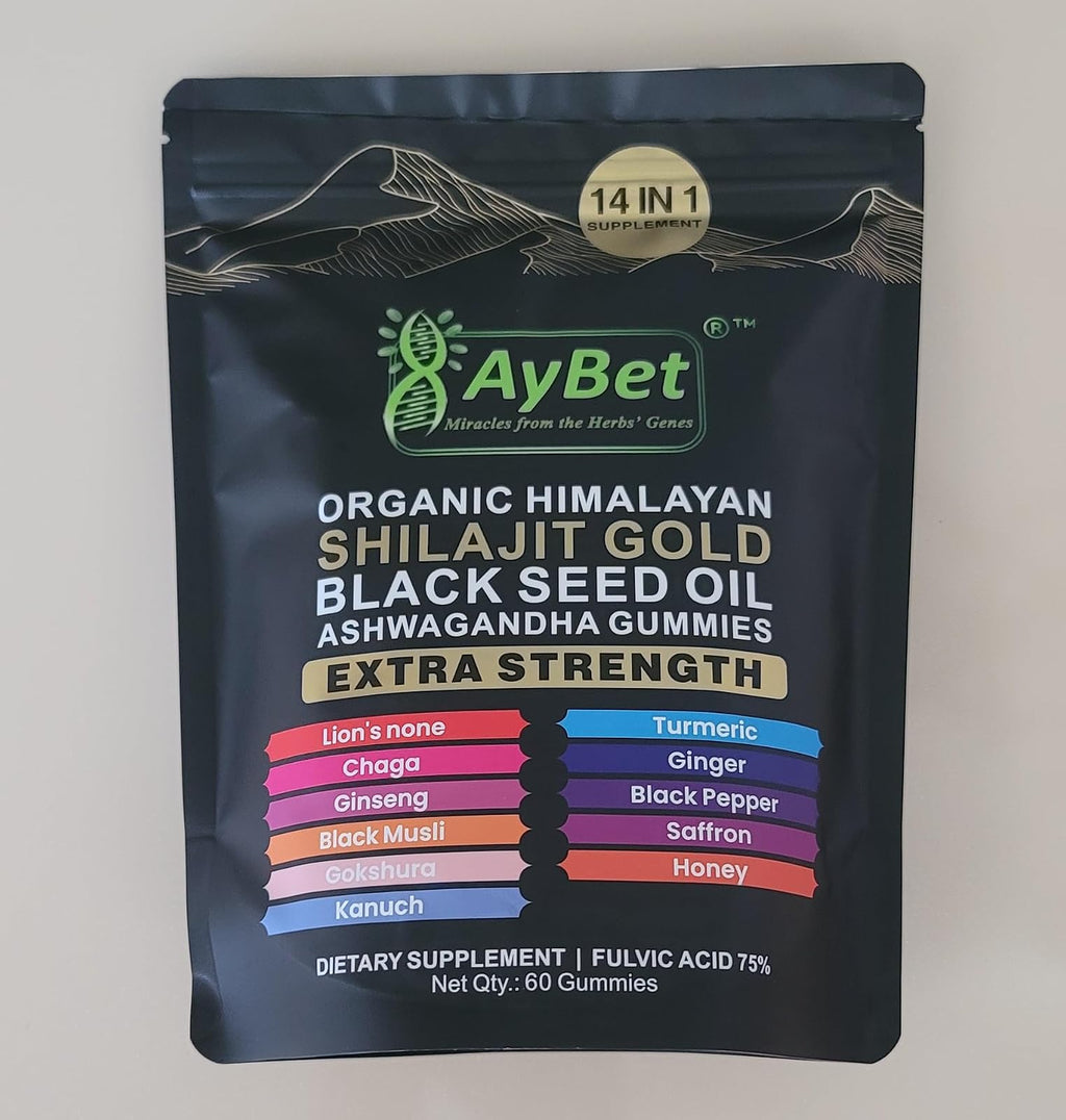 Natural multivitamins with Himalayan Shilajit