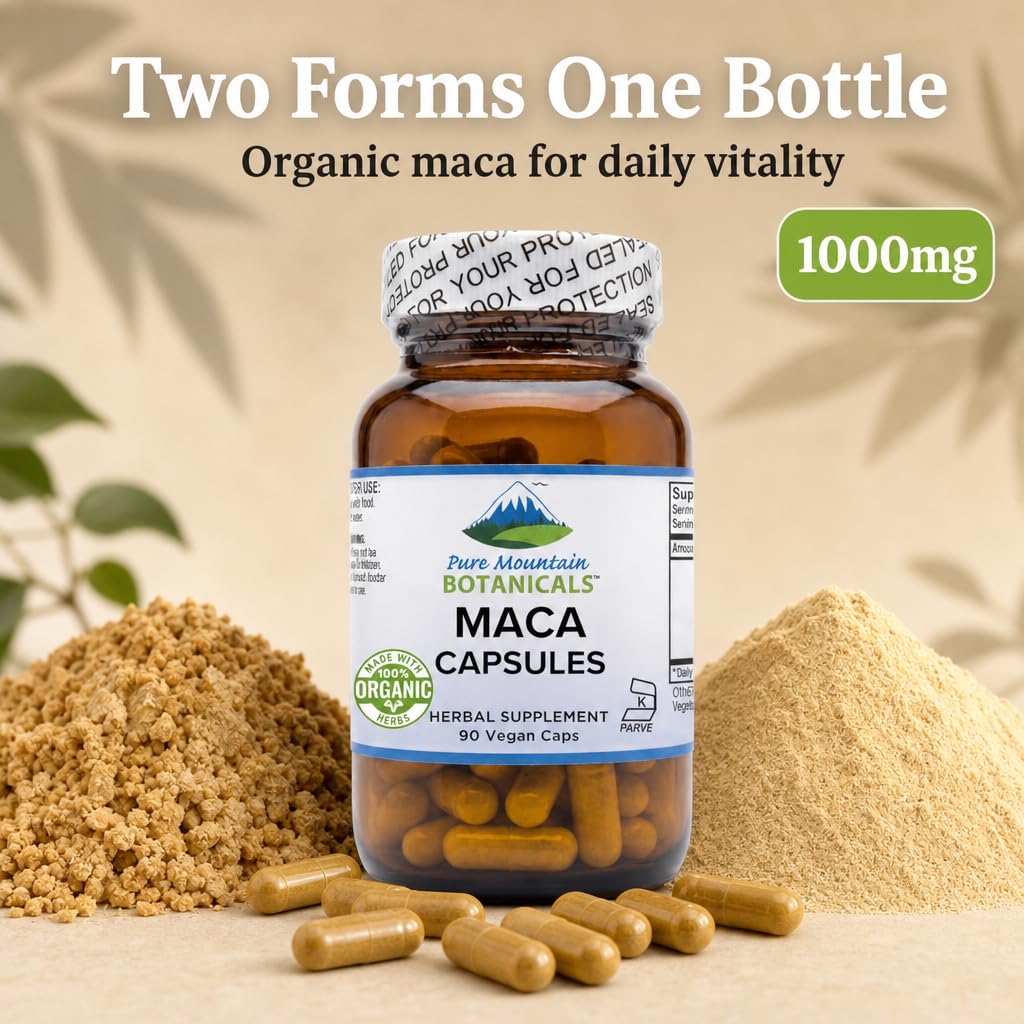 Natural multivitamins with Maca Root