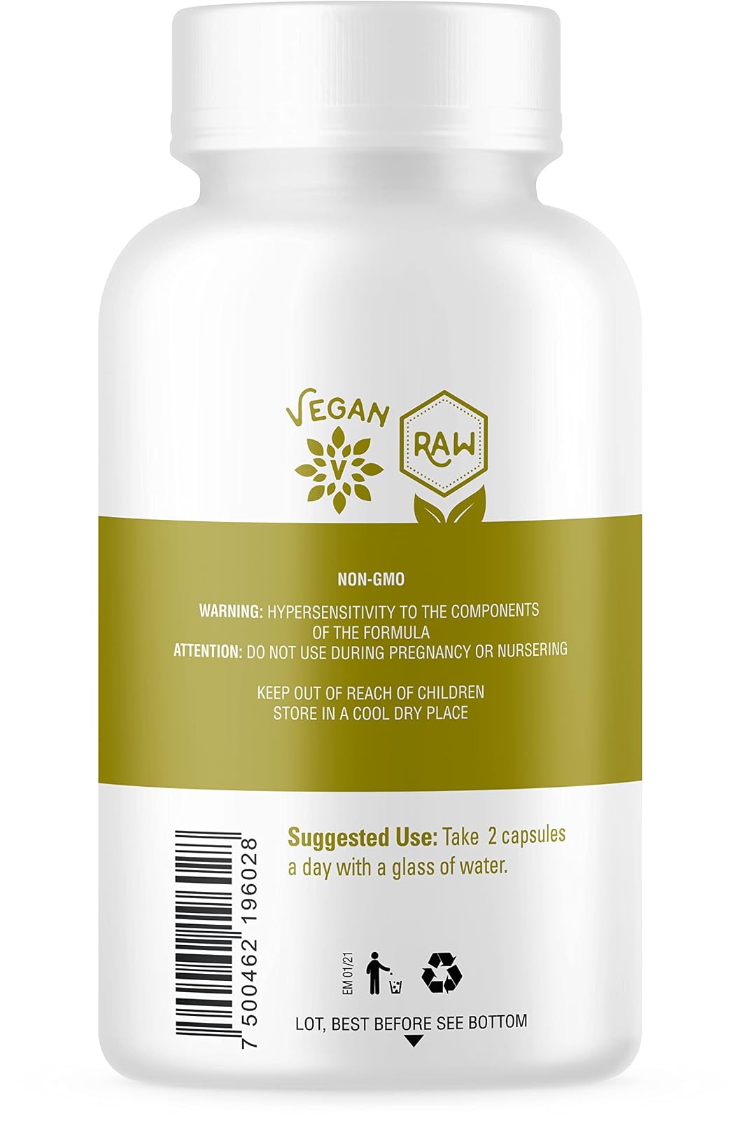Natural multivitamins with Maca root