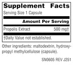 Natural multivitamins with Propolis extract