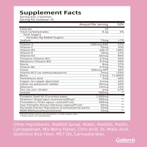 Natural multivitamins with pumpkin seed oil