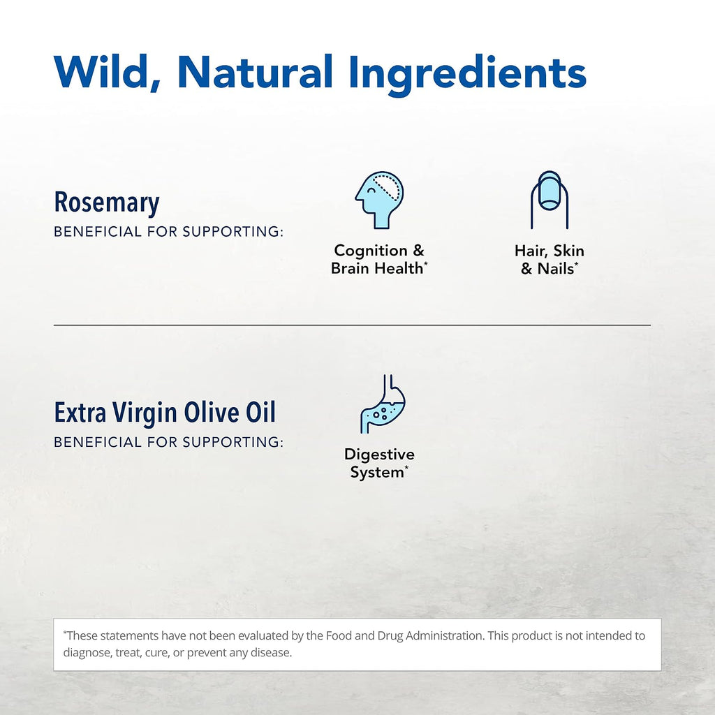 natural multivitamins with rosemary oil