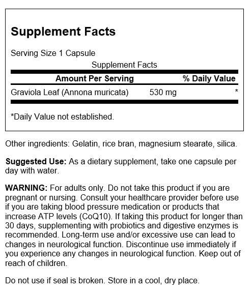 natural multivitamins with Swanson Graviola