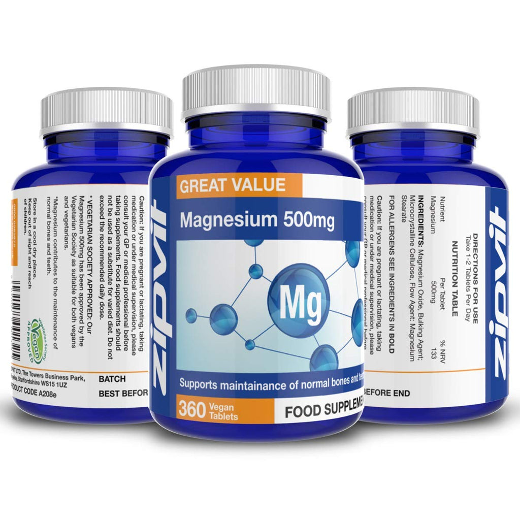 natural muscle recovery magnesium tablets