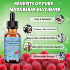 Natural muscle relaxation magnesium drops
