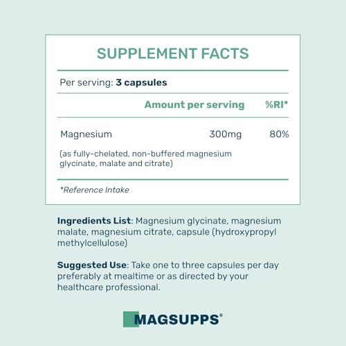 Natural muscle relaxation magnesium