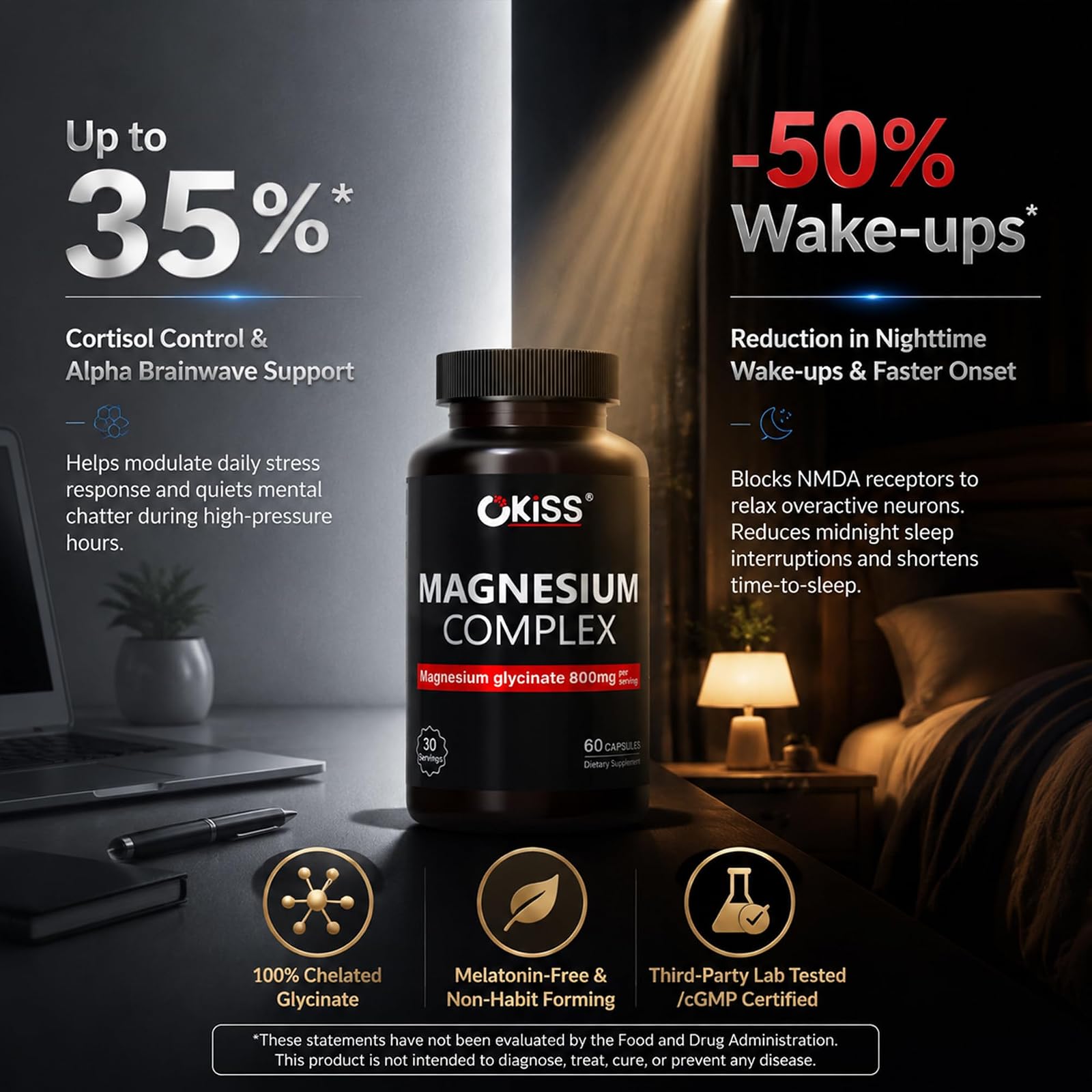 Natural muscle relaxation with magnesium