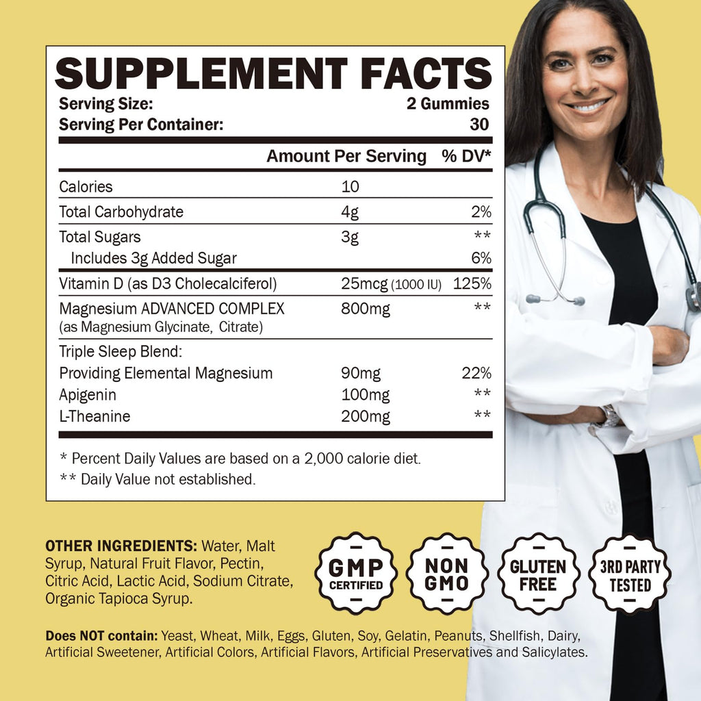 natural muscle relief magnesium gummies