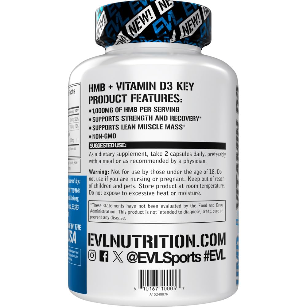 Natural muscle support with Evlution Nutrition