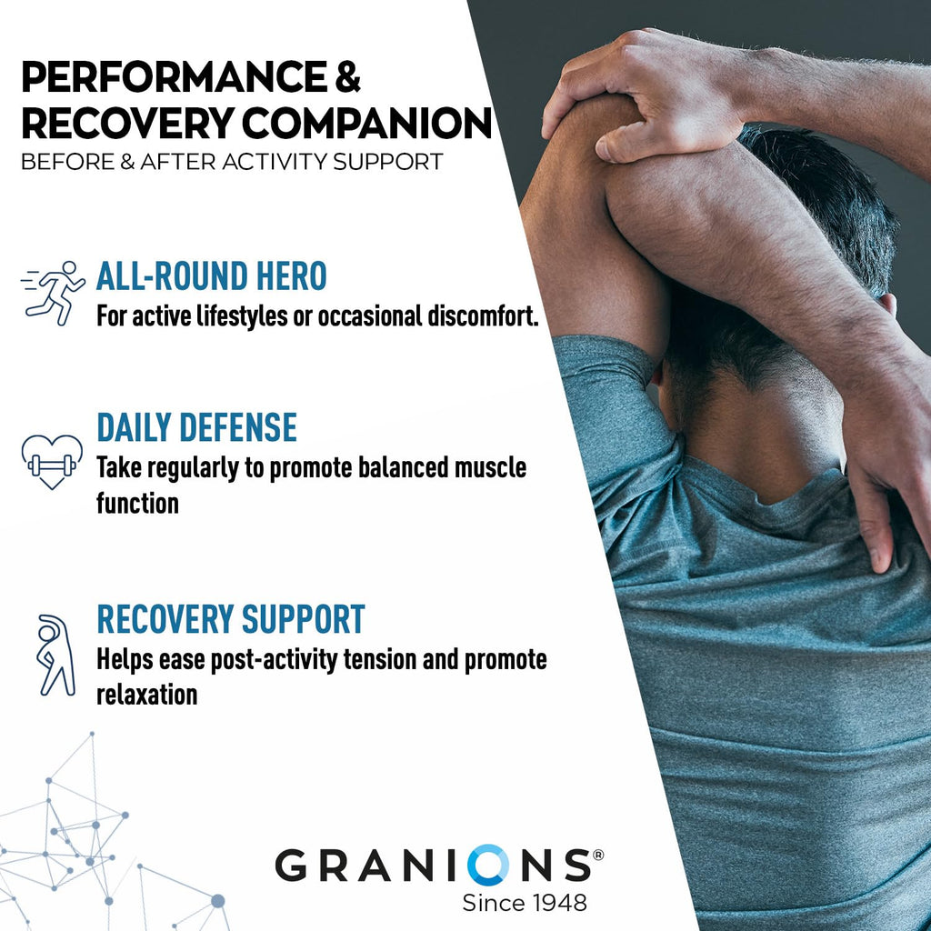 Natural muscle support with multiminerals