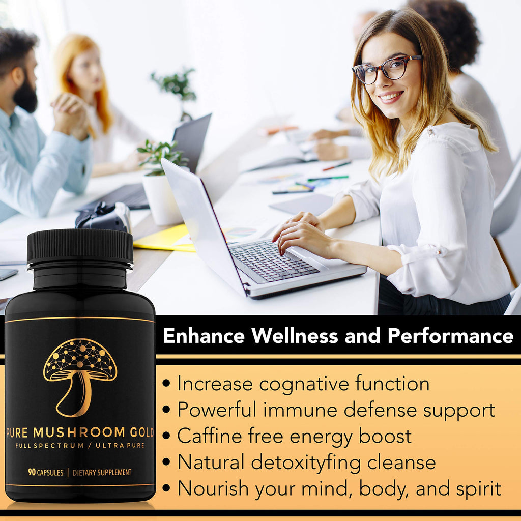 natural mushroom blend for vitality