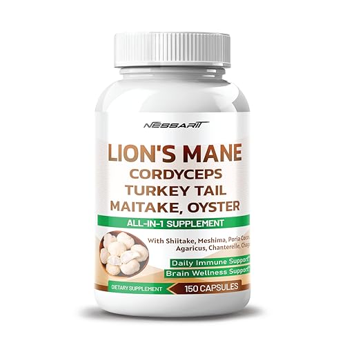 Natural mushroom blend for wellness