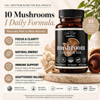 Natural mushroom blend for wellness