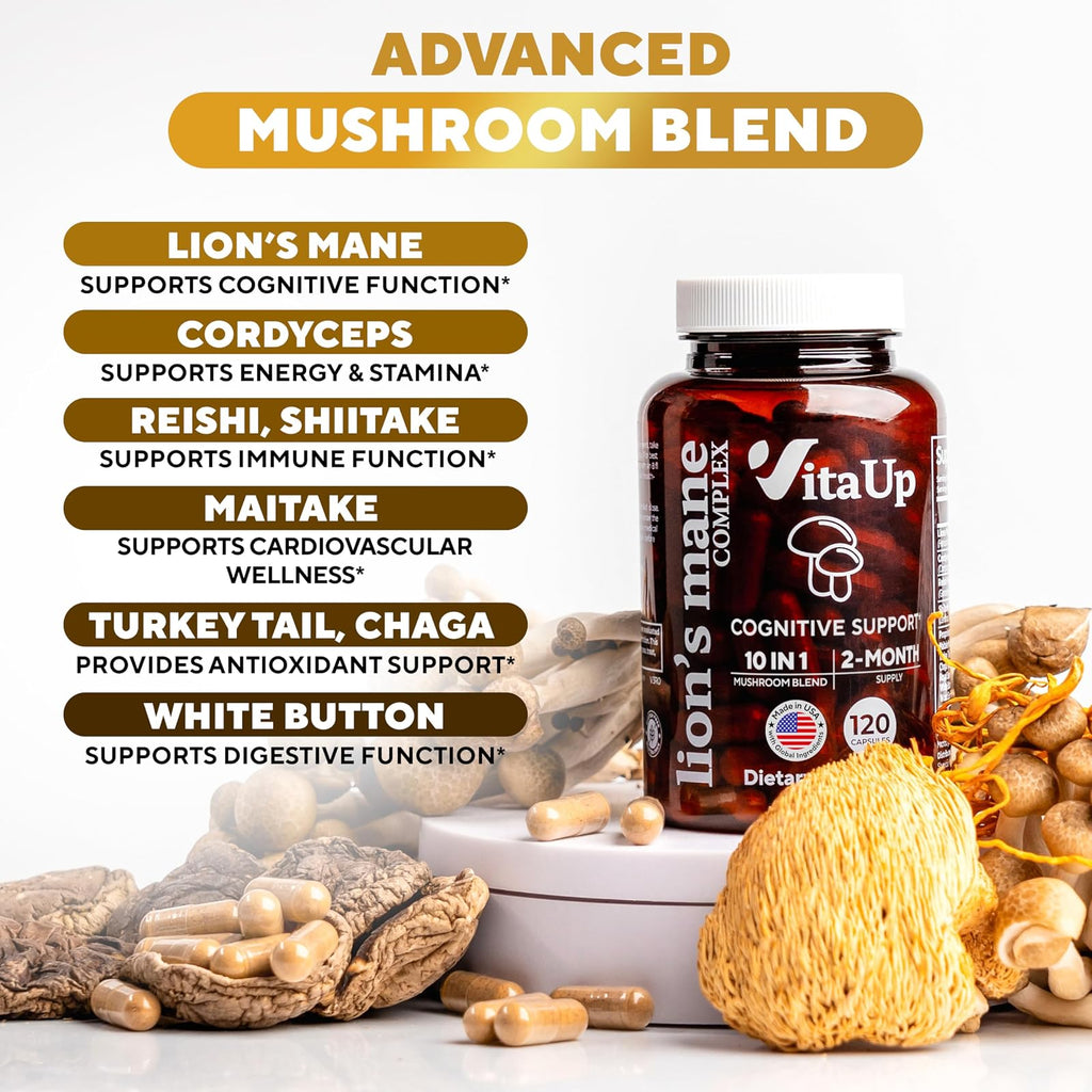 natural mushroom blends for energy