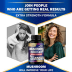 Natural mushroom blends for overall health