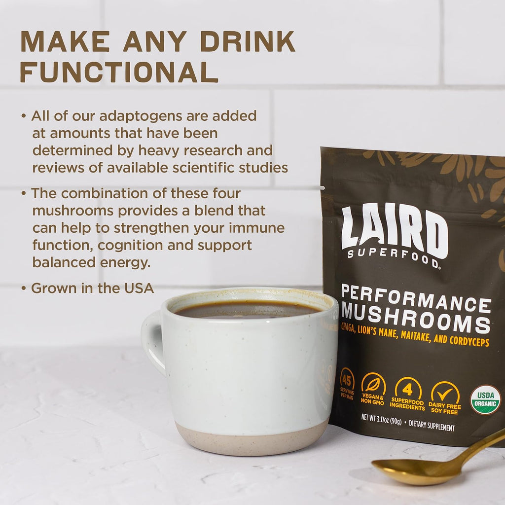 natural mushroom blends for wellness