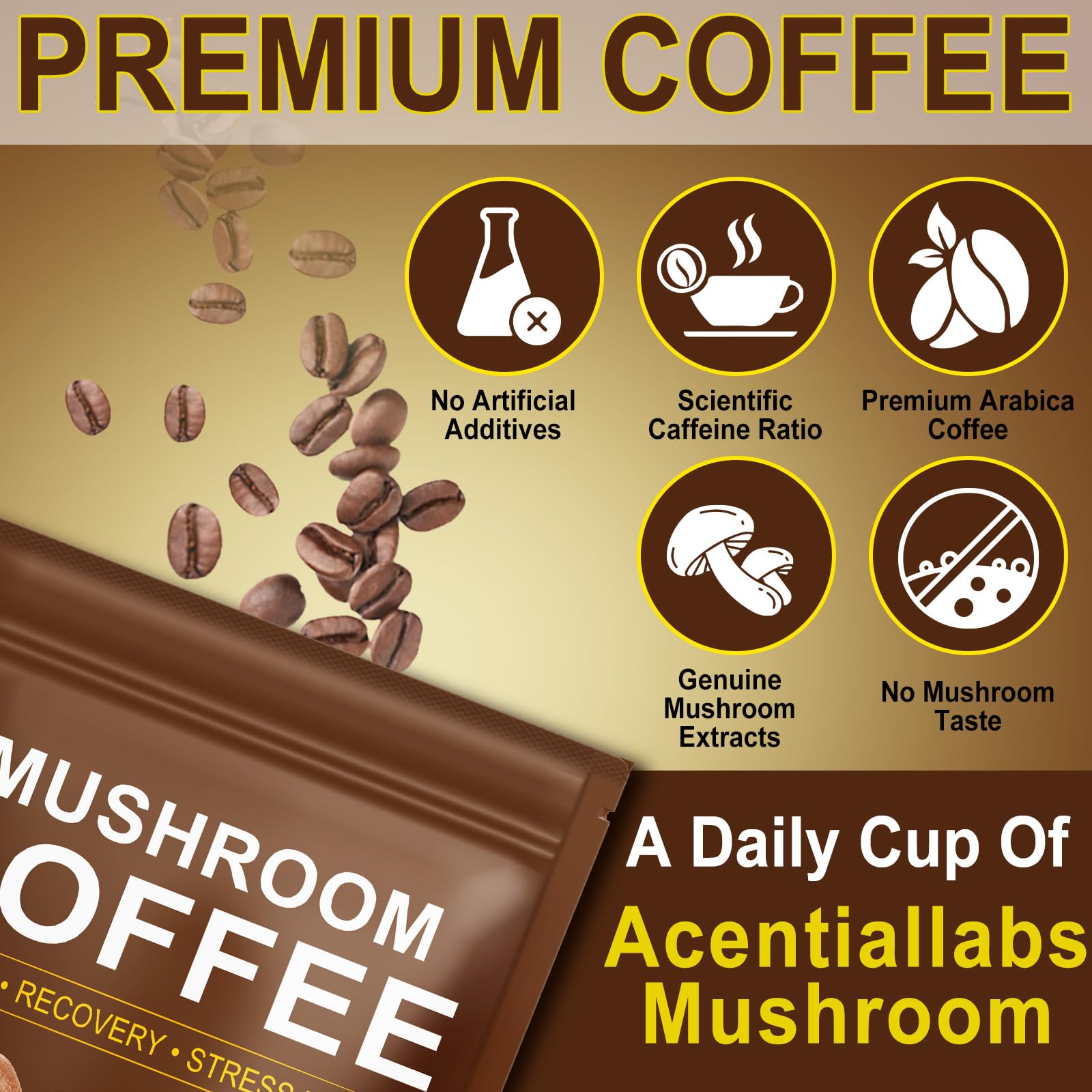 natural mushroom coffee for wellness