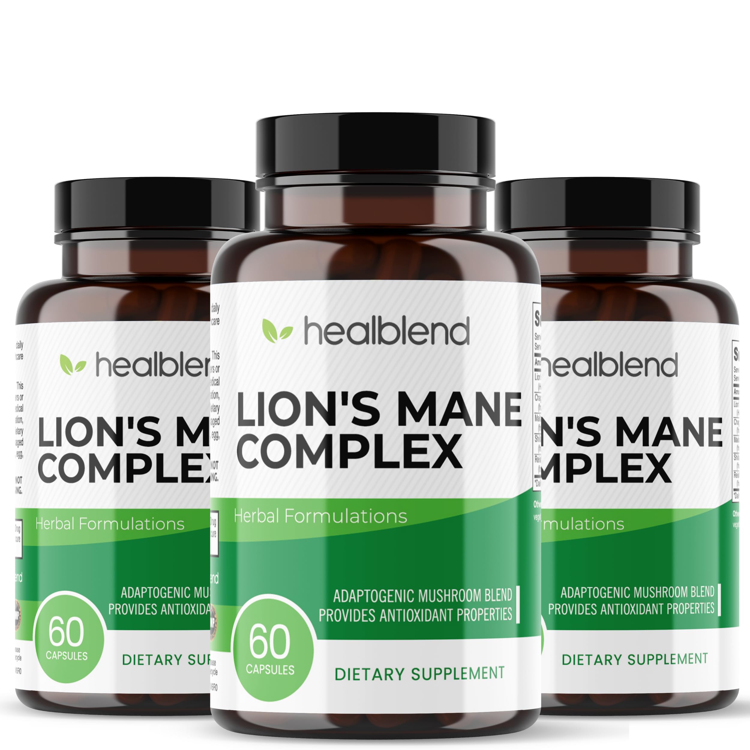 natural mushroom complex extract capsules