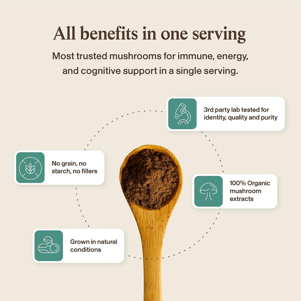 natural mushroom complex for overall wellness