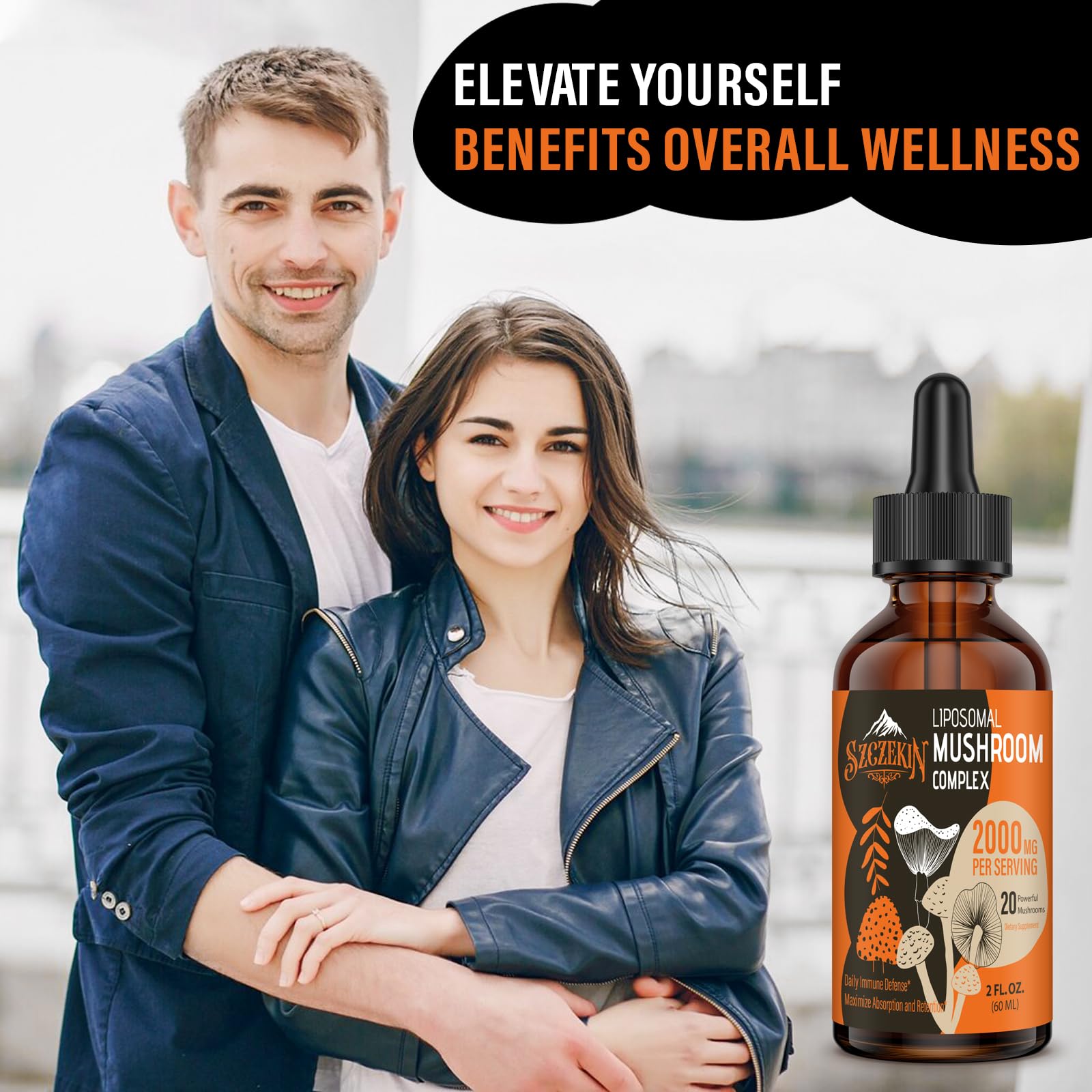 Natural mushroom complex for vitality