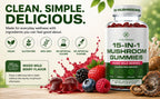 natural mushroom extract gummies