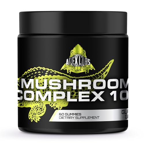 Natural mushroom gummies for wellness