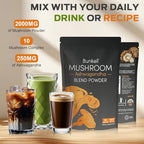 natural mushroom powder for better sleep