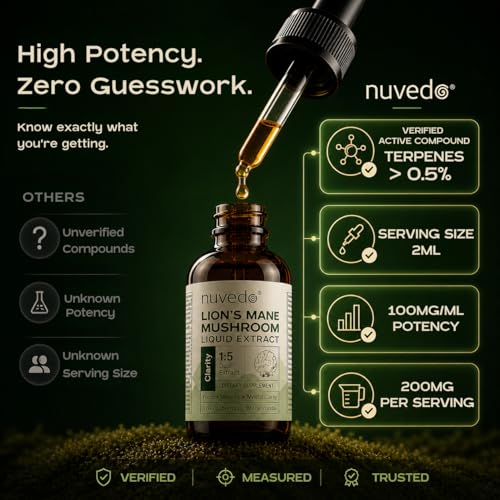 natural mushroom supplement for brain health