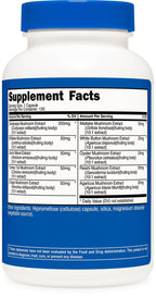 Natural mushroom supplement for cognitive health