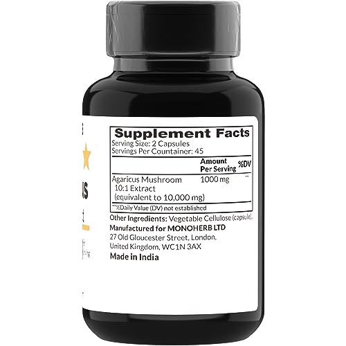 Natural mushroom supplement for health