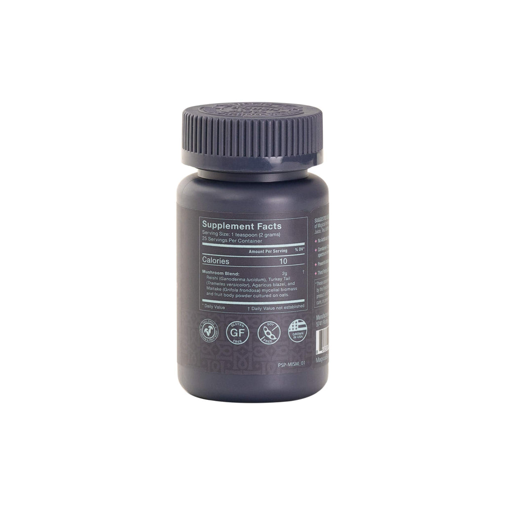 Natural mushroom supplement for immunity boost