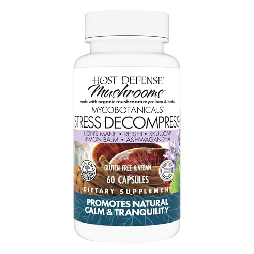 natural mushroom supplement for relaxation