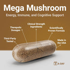 natural mushroom supplement for vitality