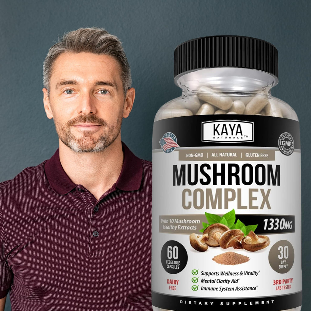 natural mushroom supplement for vitality