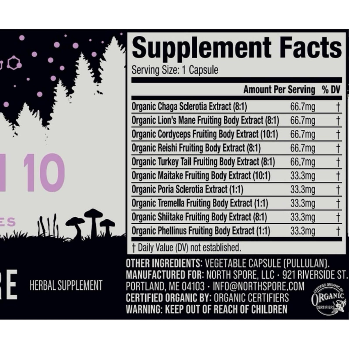natural mushroom supplement for wellness