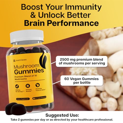 Natural mushroom supplement for wellness