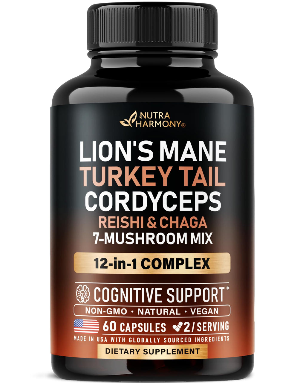 natural mushroom supplement for wellness