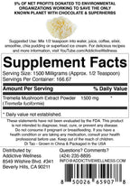 Natural mushroom supplement for wellness