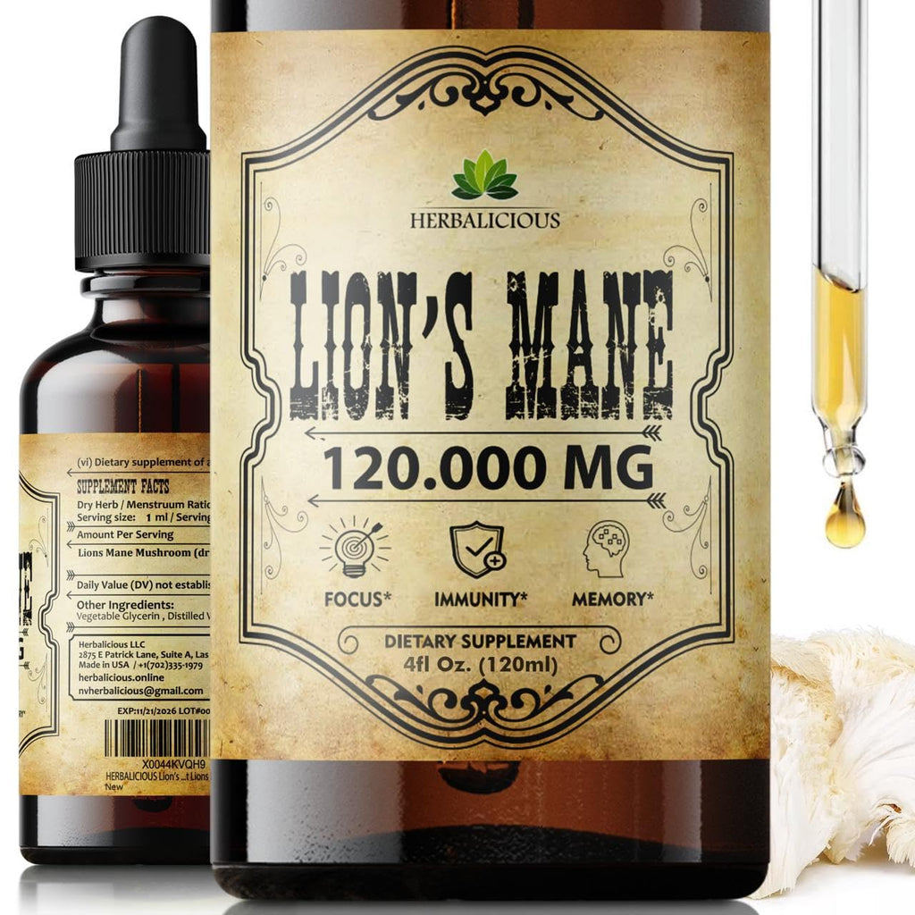 natural mushroom tincture for memory