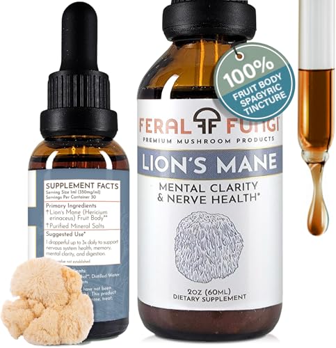 natural mushroom tincture for nerves