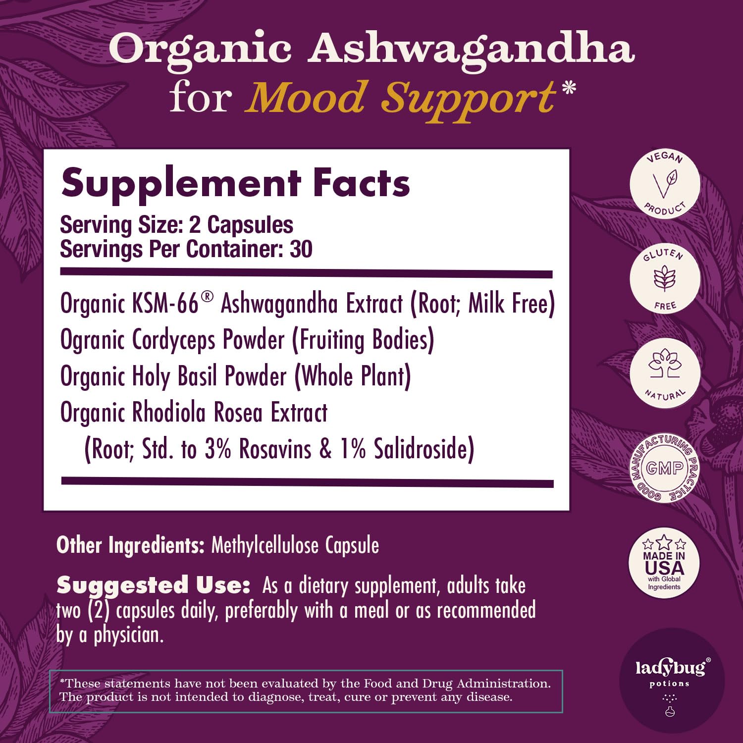 natural mushrooms for anxiety support